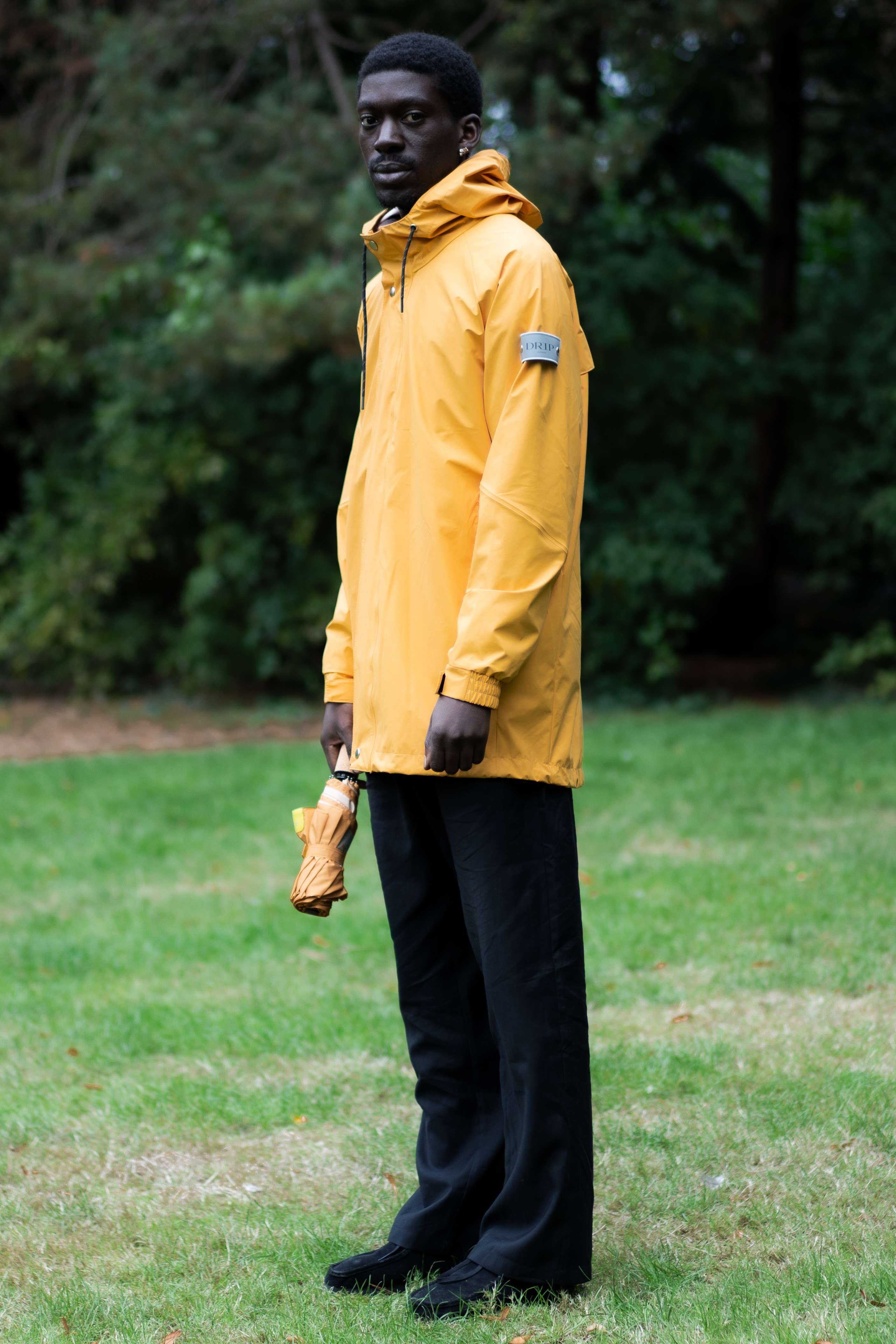 DRIP Regnjakke (Orange) – DRIP Denmark