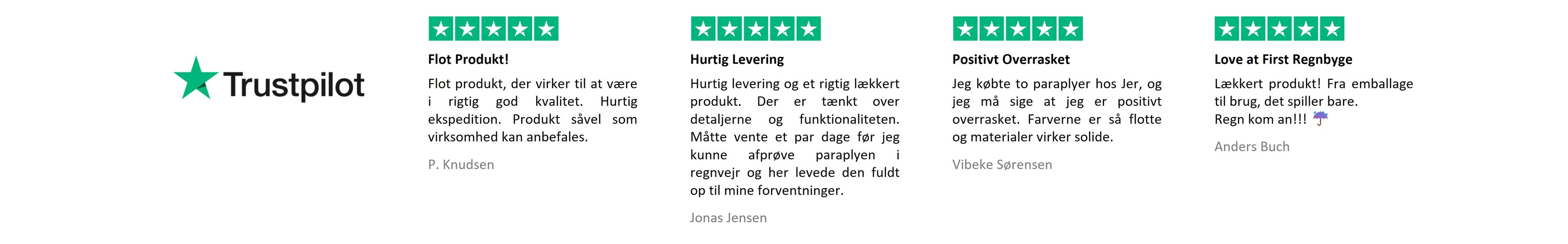 Paraplyer fra DRIP Denmark